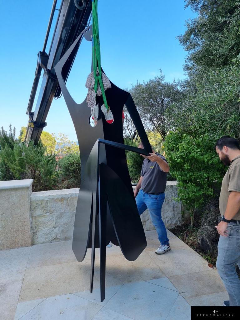 An Epicurienne by Philippe Hiquily in Saint-jean-Cap-Ferrat | Ferus Gallery